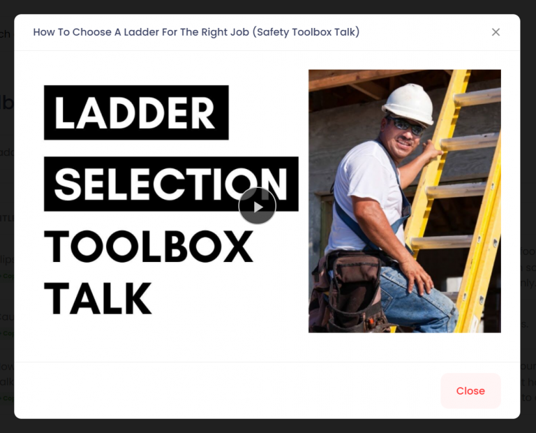 Toolbox Talk Examples: 2 Week Safety Campaign Schedule - Safelyio