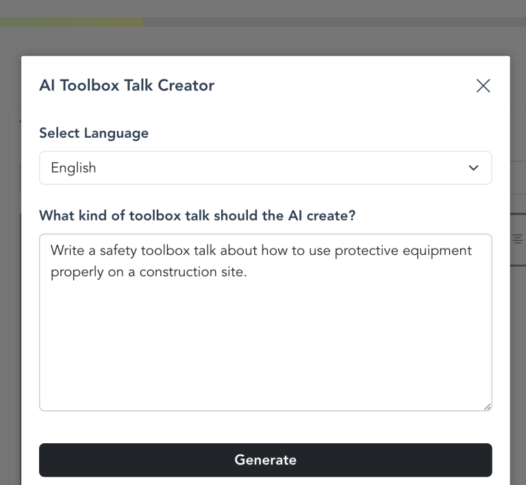 Weekly Toolbox Talks: How To Create & Schedule Them In Minutes